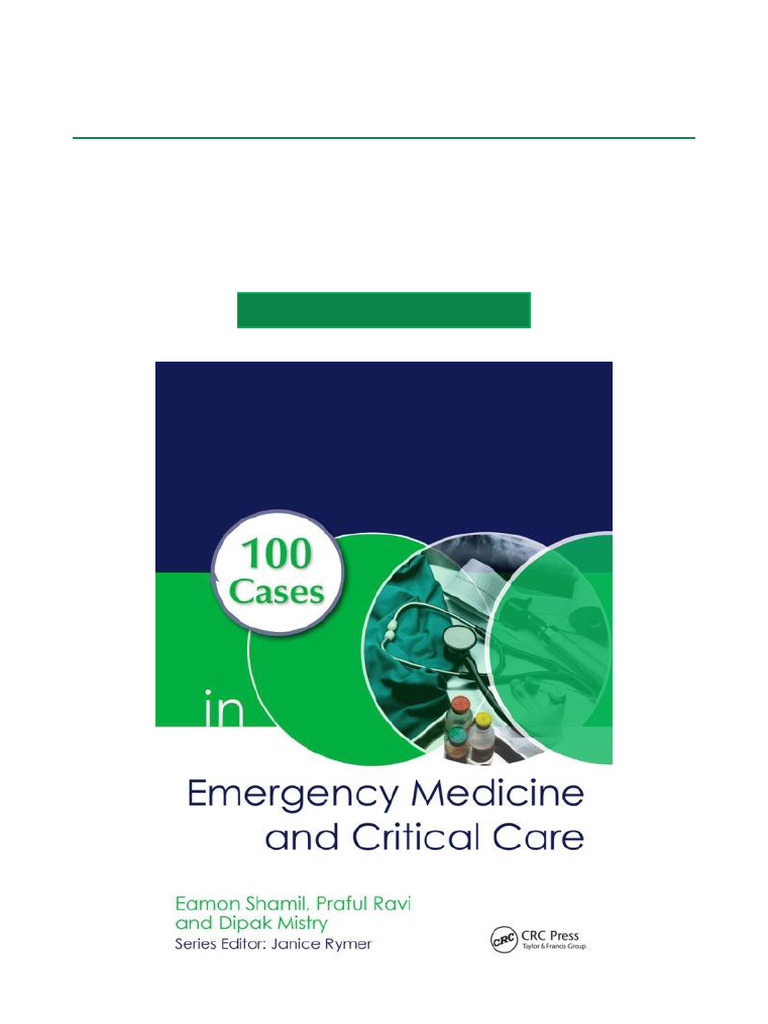 100 Cases in Emergency Medicine | PDF | Intensive Care Medicine | Physician