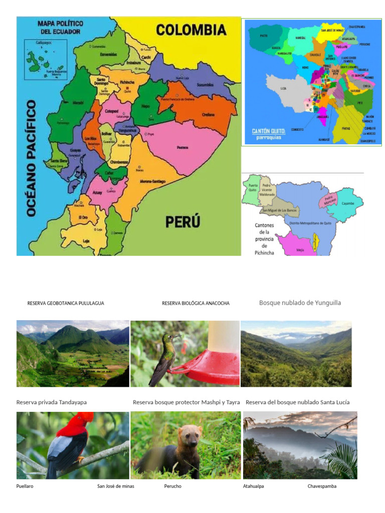 Mapa de Pichincha Cantones-1 | PDF