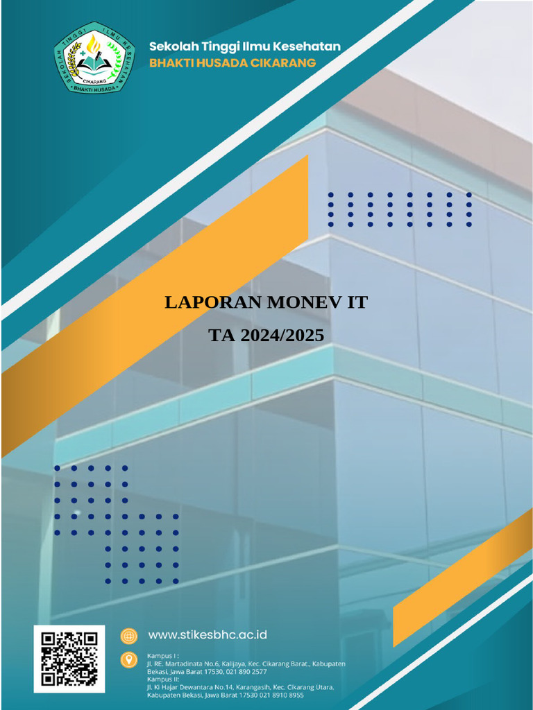 Cover Laporan Monev It | PDF
