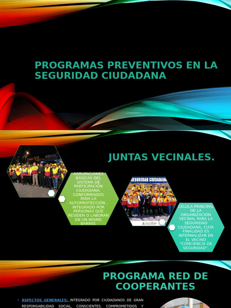 Analisis de Los Programas Preventivos en La Seguridad Aaaa | PDF | Policía | Valores