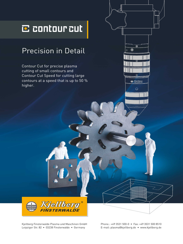 Contour Cut - Kjellberg Finsterwalde | PDF | Industrial Processes | Mechanical Engineering
