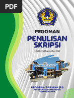 Pedoman Penulisan Tugas Akhir Mahasiswa Program Sarjana | PDF