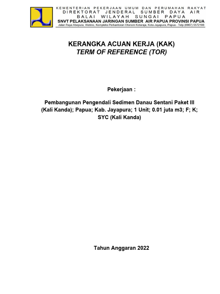 Kak Paket Iii Kali Kanda | PDF