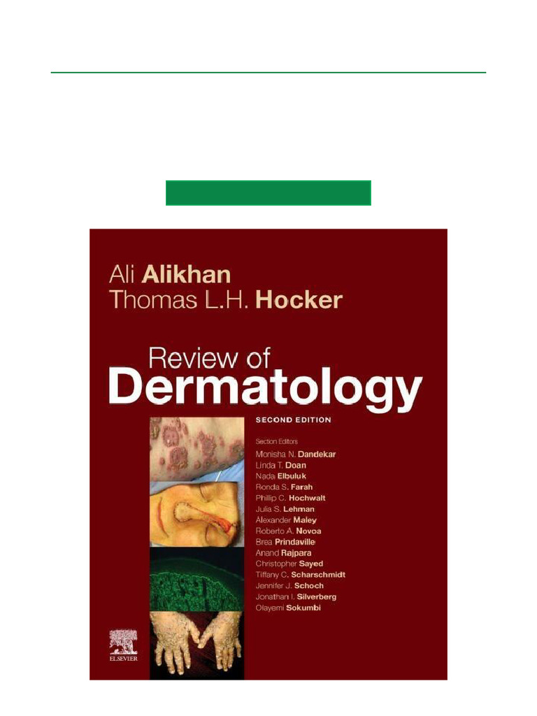 Review of Dermatology 2nd Edition High-Quality Download | PDF | Epidermis | Dermatology
