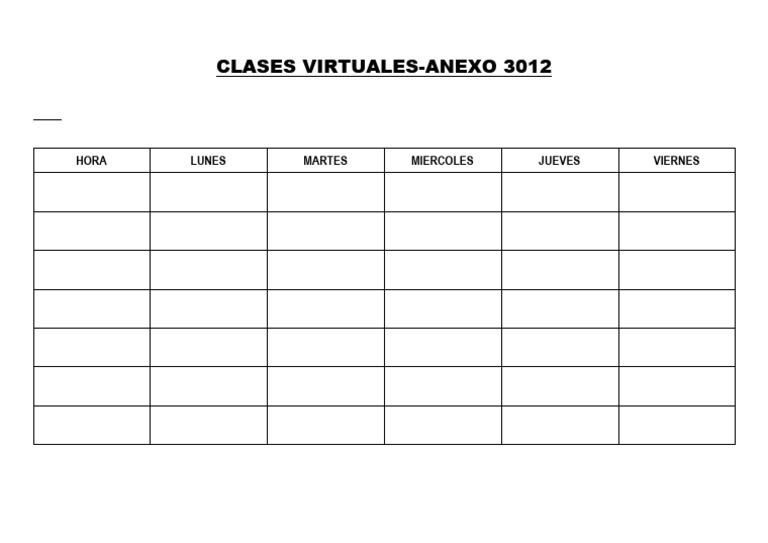 CLASES VIRTUALES 1°.pdf - TEDIN | PDF