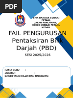 Senarai Item Fail Induk PBS 2025 | PDF