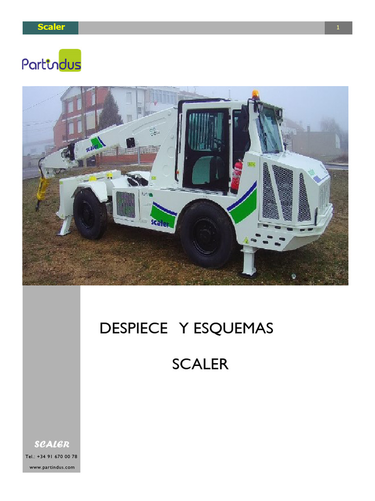 Manual de Partes Scaler 3.1 | PDF