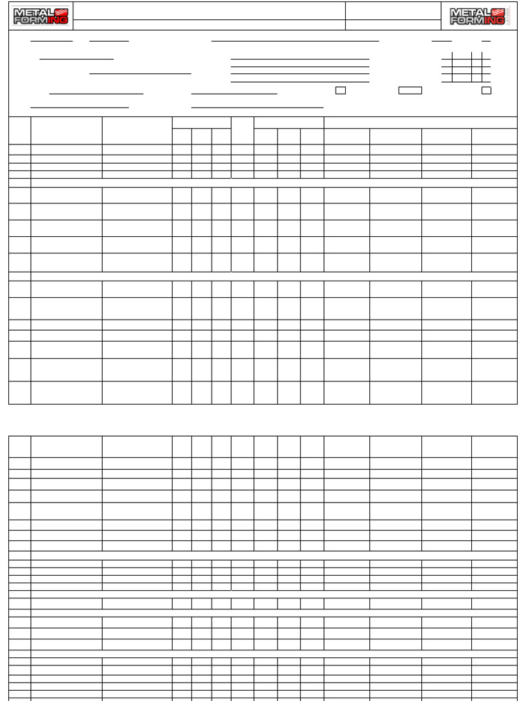 MANUFACTURING QUALITY PLAN Filtro Hocol | PDF | Plumbing | Engineering