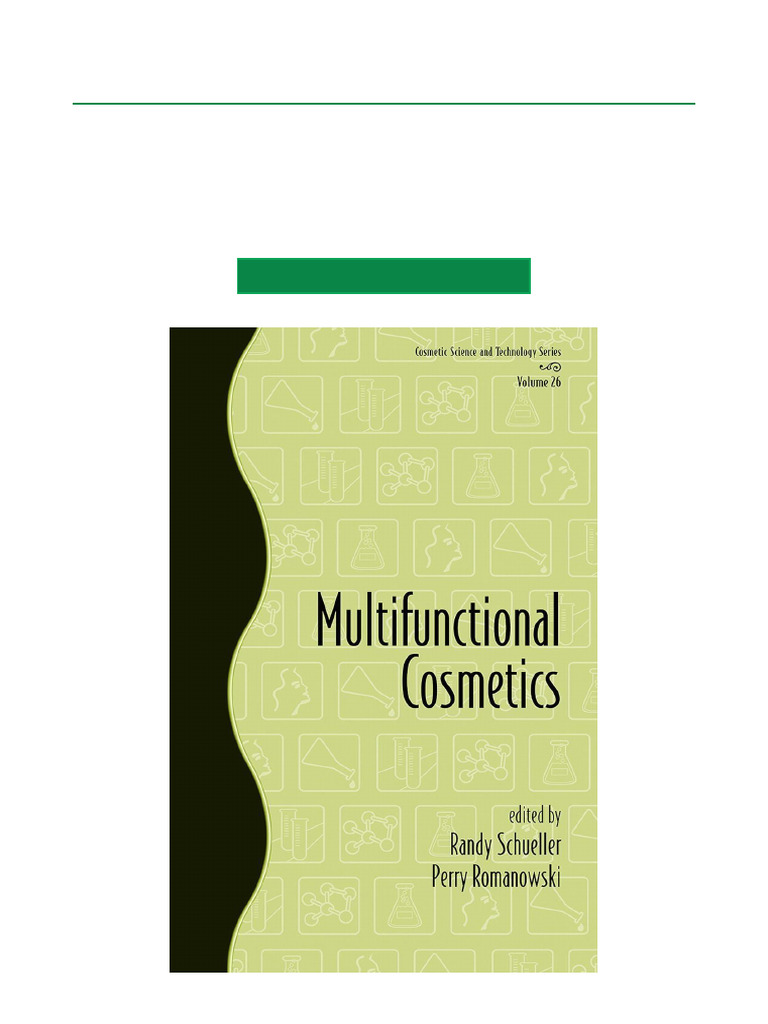 Multifunctional Cosmetics, 1st Edition High-Resolution PDF Download ...