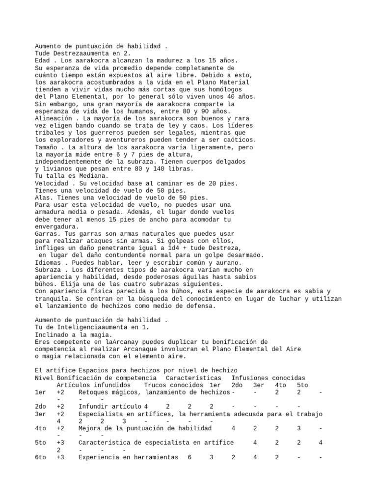 Aaracroka Estrix (Artif - Alquimista) | PDF | Alquimia | Veneno