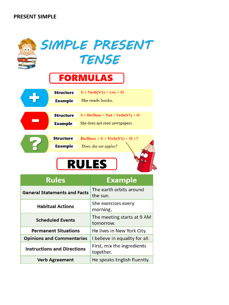 Present Simple | PDF