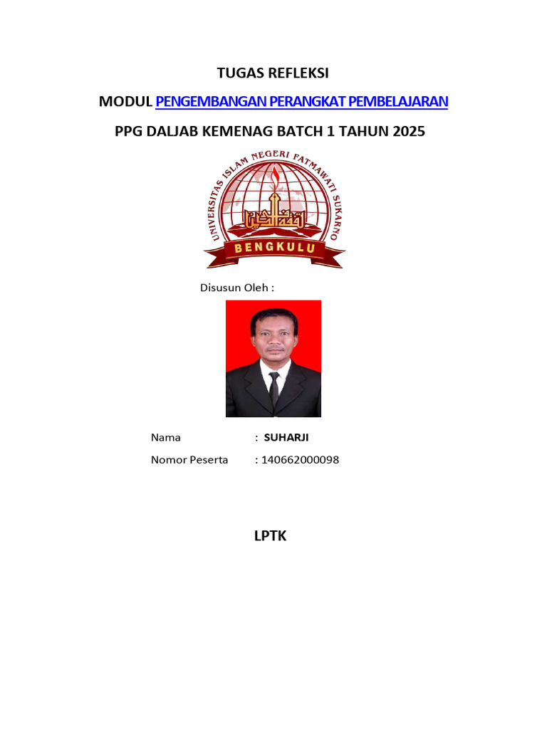 Topik 4 Tugas Refleksi Modul 3 Suharji | PDF