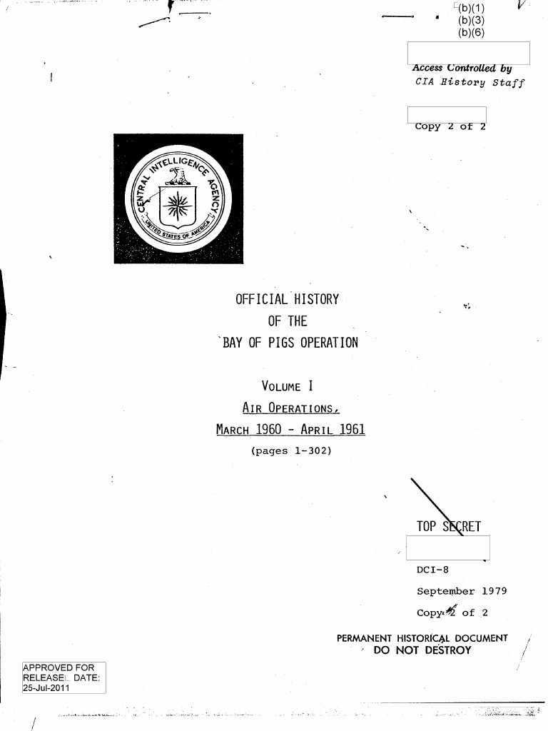 Bop Vol1 Part1 | PDF | Central Intelligence Agency | Military