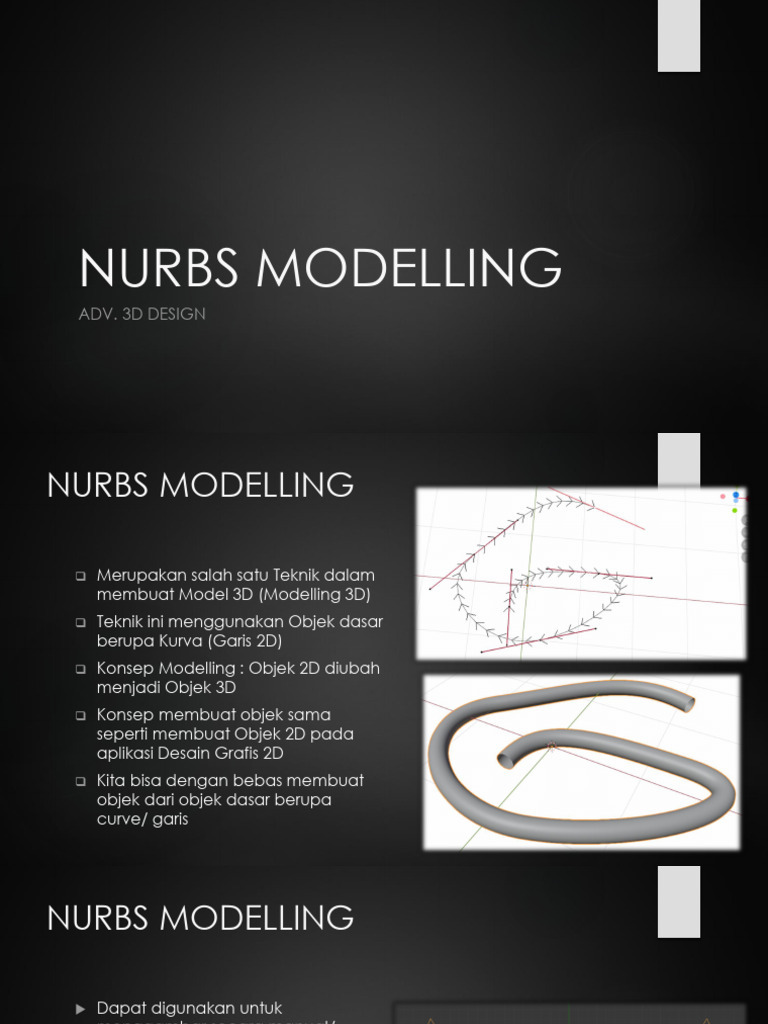 NURBS Modelling | PDF