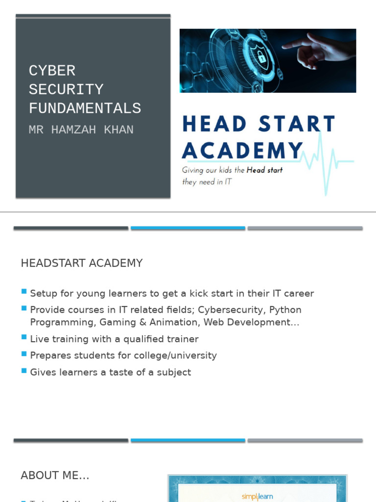 Cyber Security Fundamentals (INTRO) | PDF