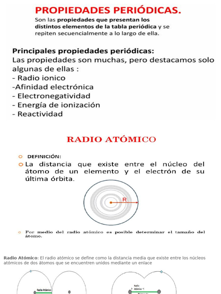 27 Clase 1ero Radio Atomico Y RADIO IONICO | PDF