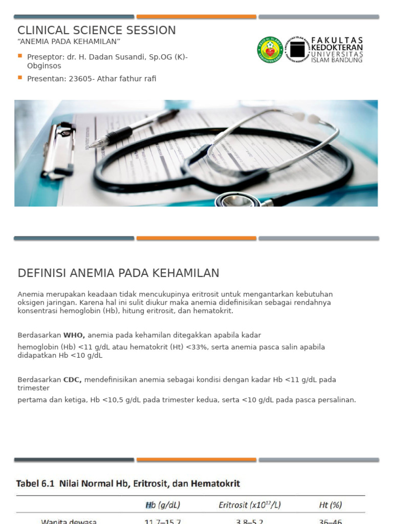 CLINICAL SCIENCE SESSION - Athar | PDF