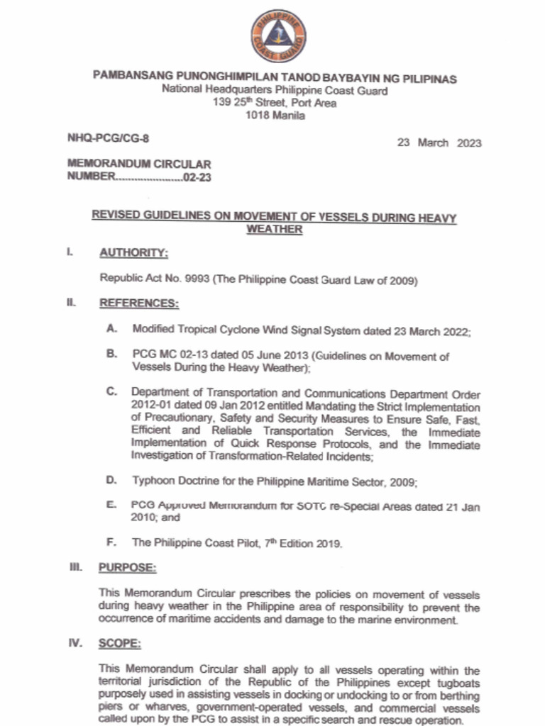 0223 Revised Heavy Weather | PDF