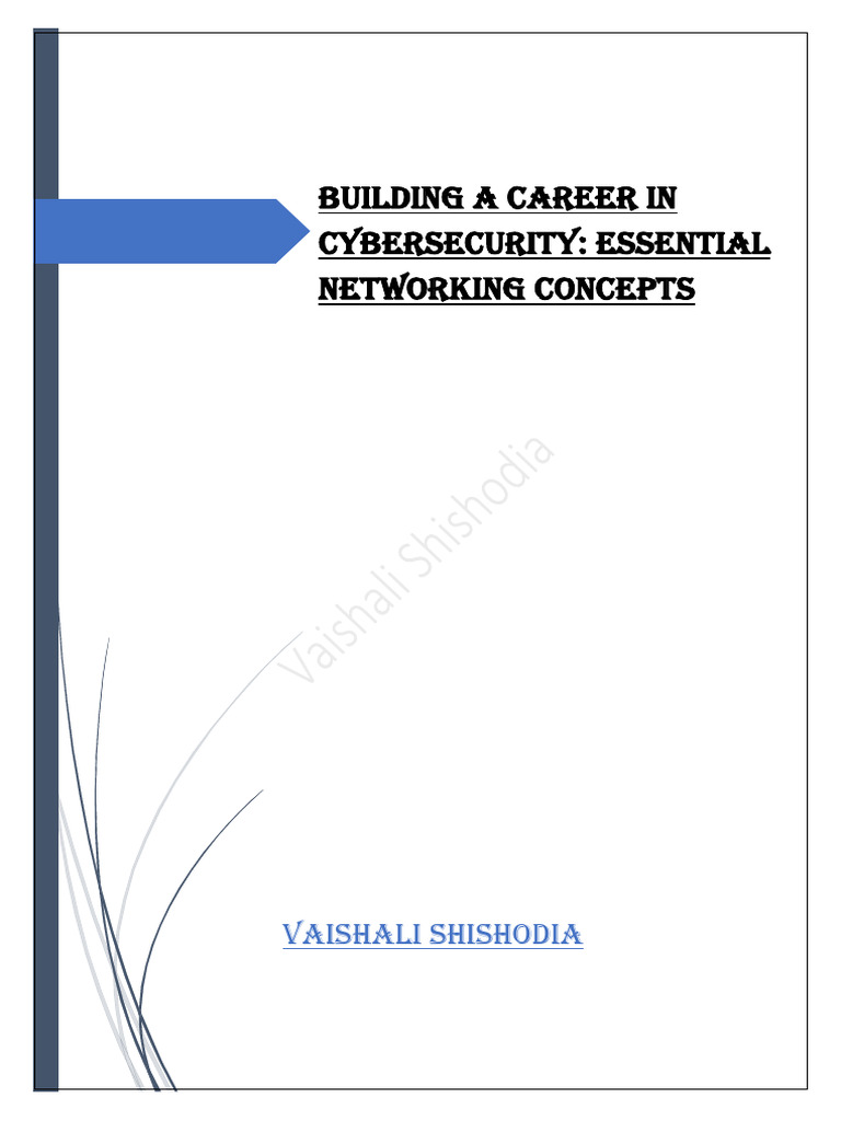 Building A Career in Cybersecurity Essesntial Networking Concepts | PDF | Computer Network ...