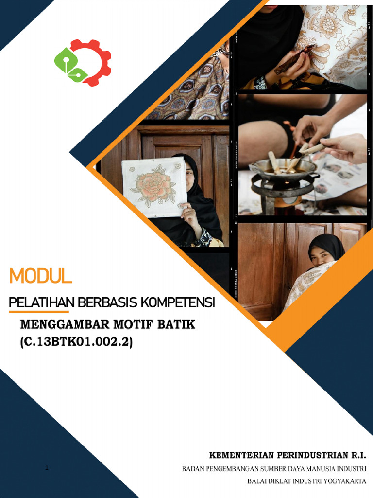 #Modul Menggambar Motif Batik Sesuai Template | PDF