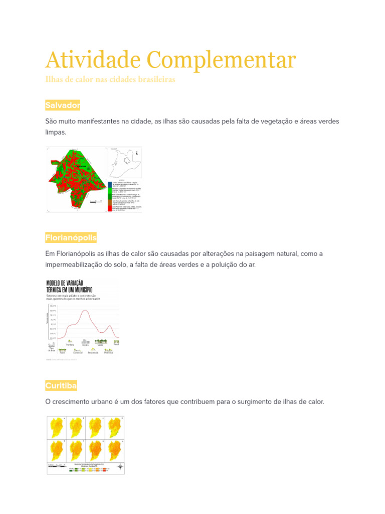 Atividade Complementar | PDF