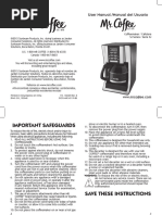 Mr. Coffee Mrs. Tea Maker Instructions | PDF | Tea | Nature