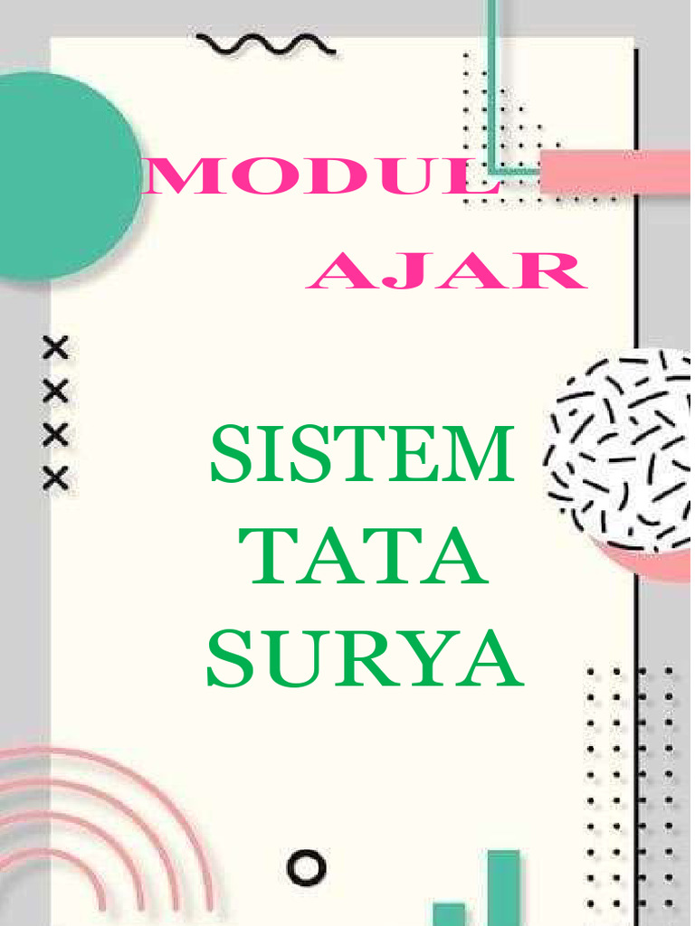 Modul Ajar Ipas Kelas 6 Karakteristik Planet Untuk Praktik Kinerja PMM 2025 | PDF