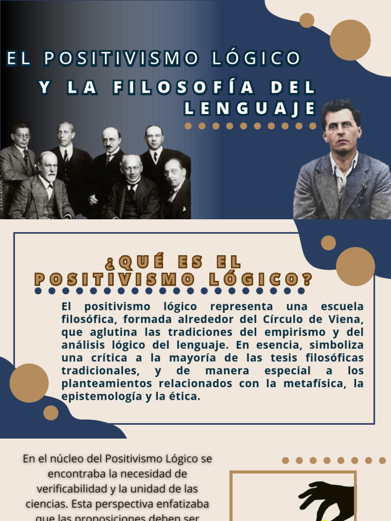 El Positivismo Lógico - 20250411 - 094602 - 0000 | PDF | Ludwig Wittgenstein | Interacciones de ...