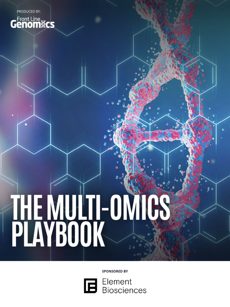 Multi-Omics Playbook Dec 2024 | PDF | Metabolomics | Proteomics