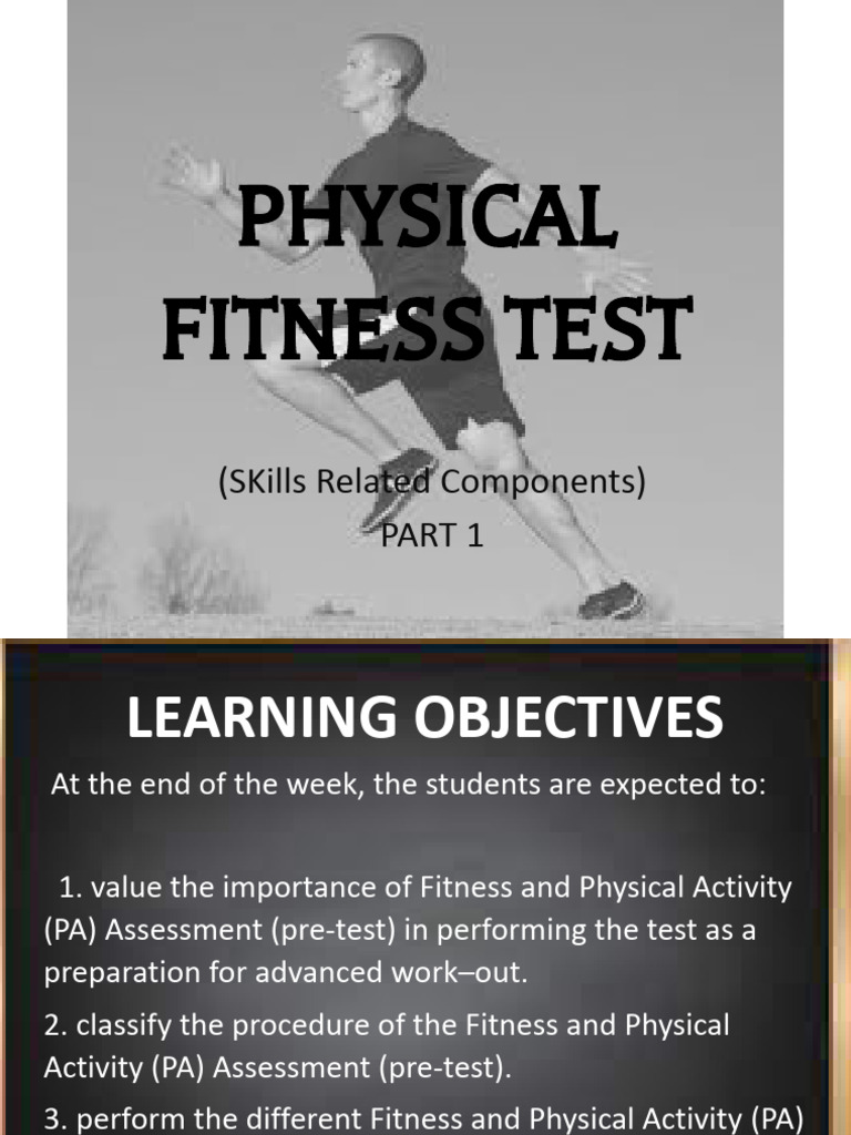 Physical Fitness Assessment Guide | PDF