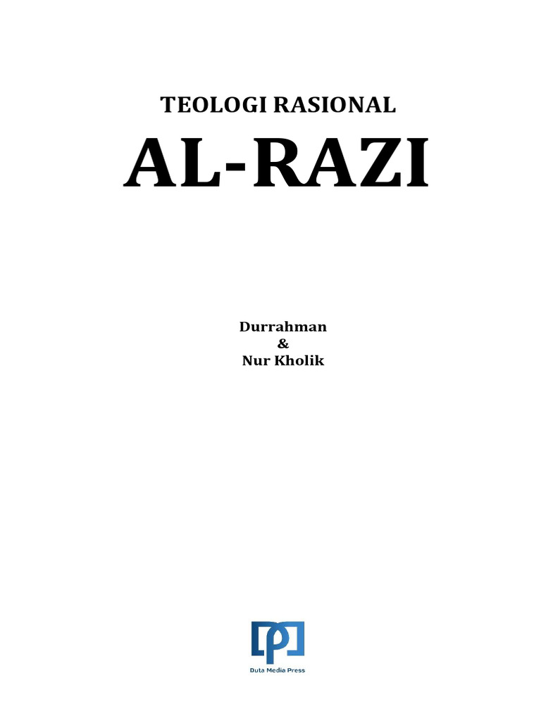Teologi Rasional Ar-Razi | PDF