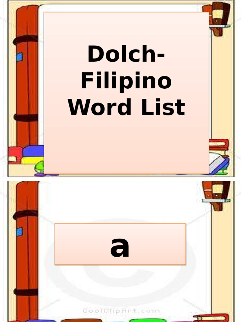 DOLCH-FINAL-WORD-LIST-2021-2022-FC | PDF