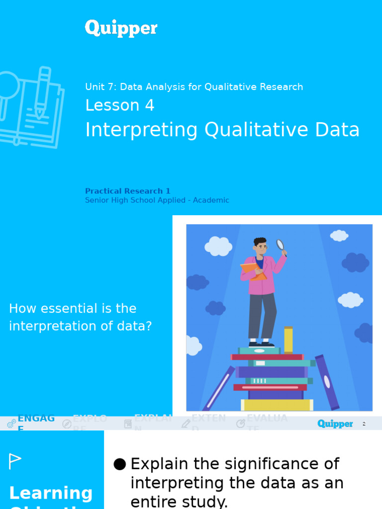 FINAL (PS) - PR1 11 - 12 - UNIT 7 - LESSON 4 - Interpreting Qualitative Data | PDF | Qualitative ...