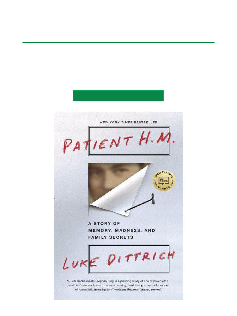 Patient H.M.: Memory and Madness | PDF | Neuron | Brain