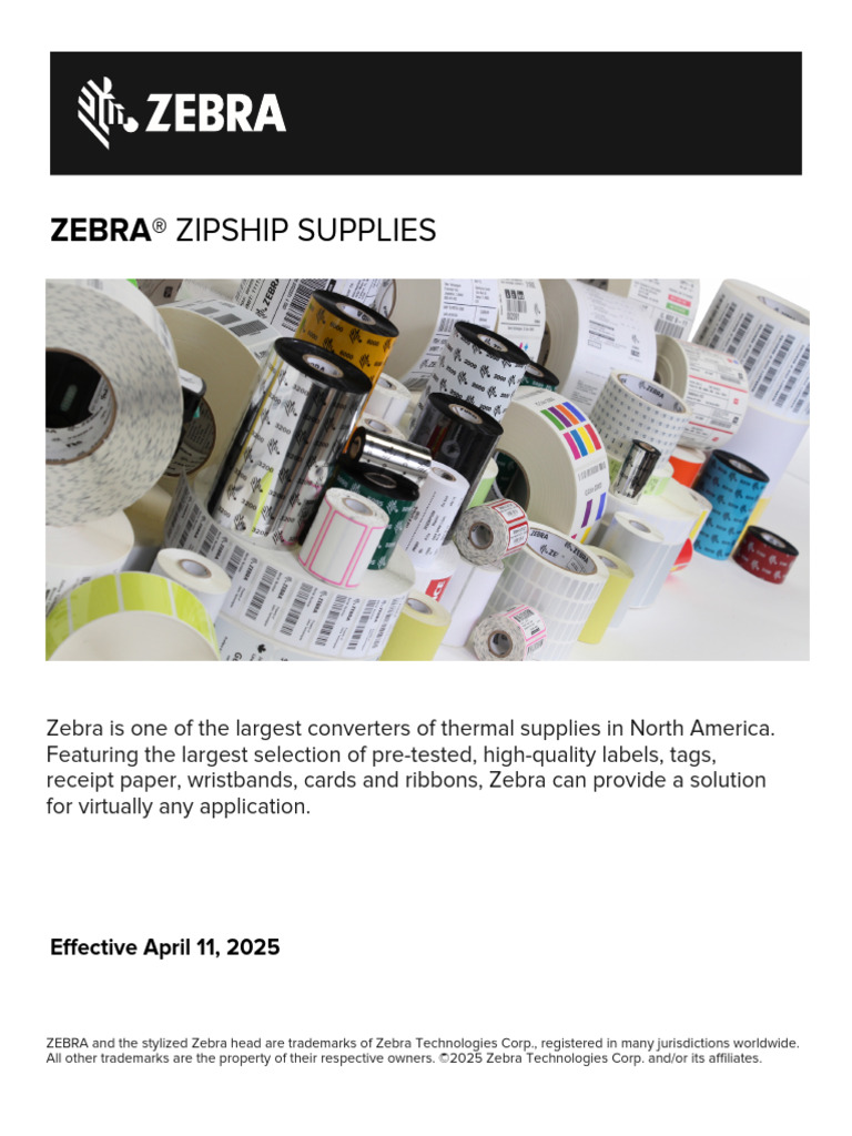 Zipship Brochure Catalog en Us | PDF | Radio Frequency Identification