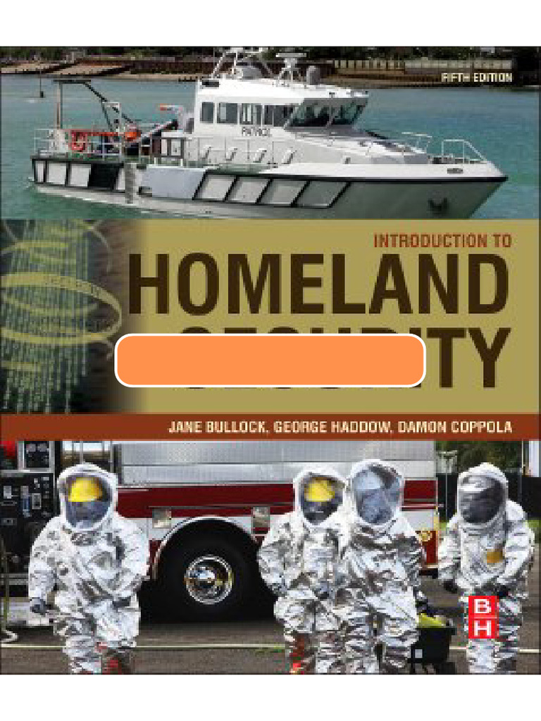 Testbank for Introduction to Homeland Security Principles of AllHazards ...