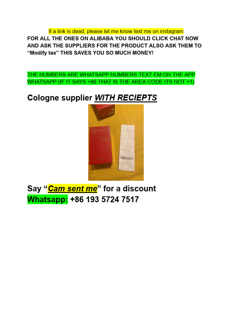 Cologne Vendor 2 | PDF