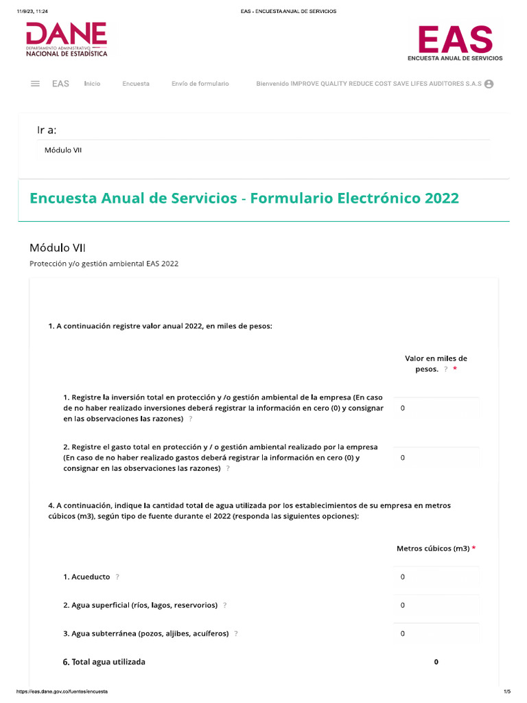 Informacion Recibida Area Ambiental 2022 | PDF