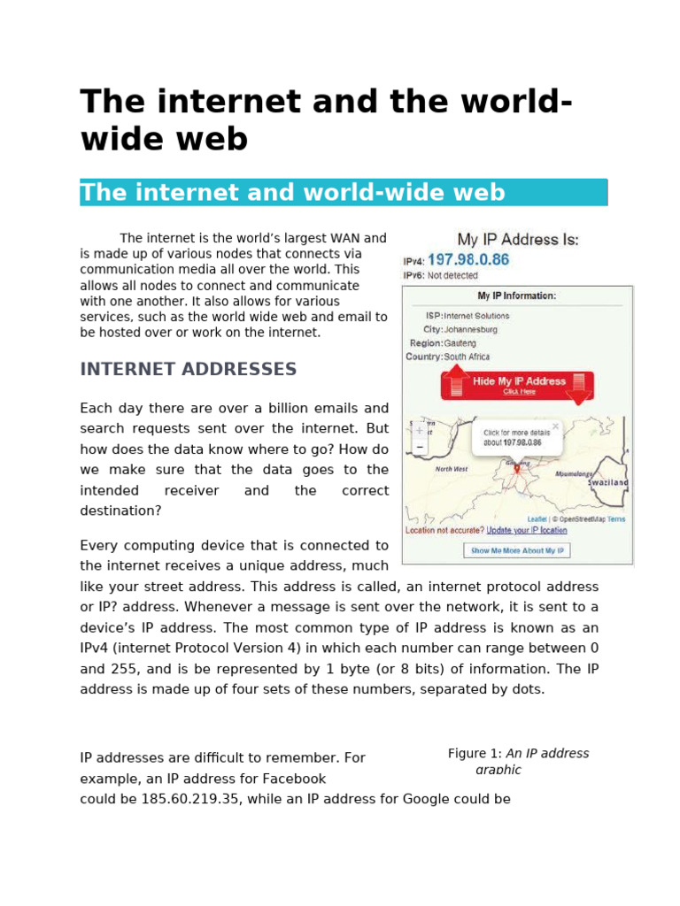 Understanding the Internet and Web Basics | PDF | Backup | World Wide Web