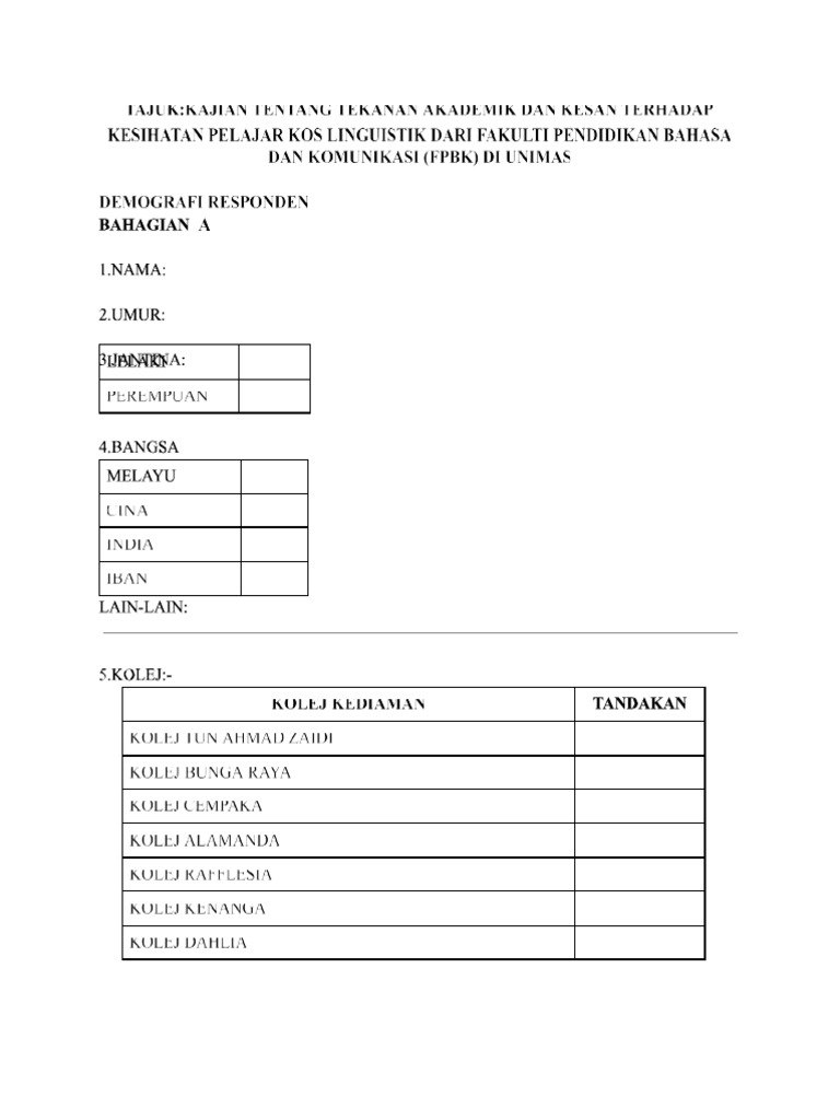 SOALAN RESPONDEN | PDF
