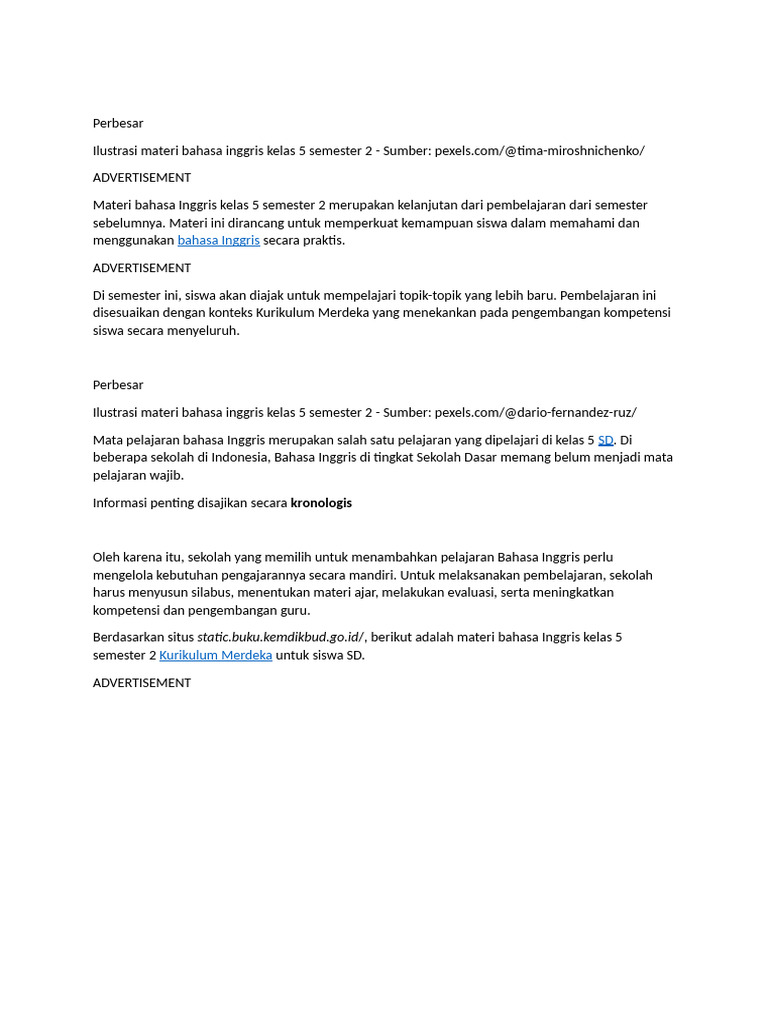 Contoh Advertisment | PDF