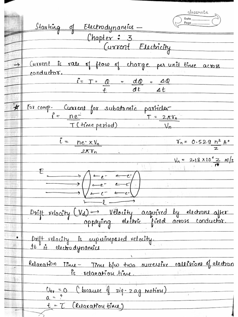 Current Class 12 | PDF