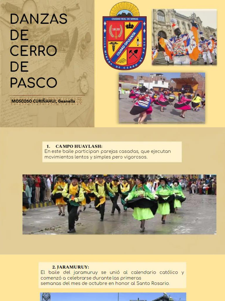 Danzas Cerro de Pasco | PDF