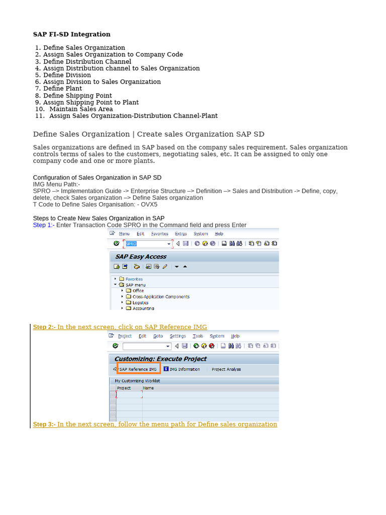 SAP FI-SD Integration | PDF | Menu (Computing) | Computer Keyboard