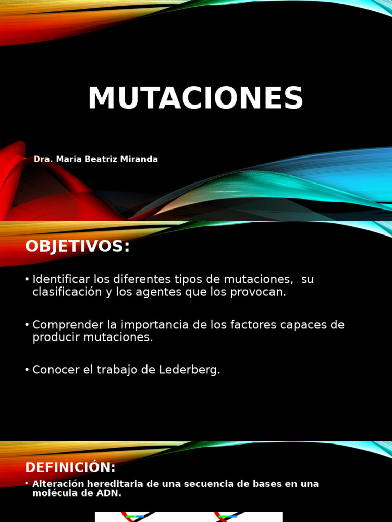 MUTACIONES | PDF
