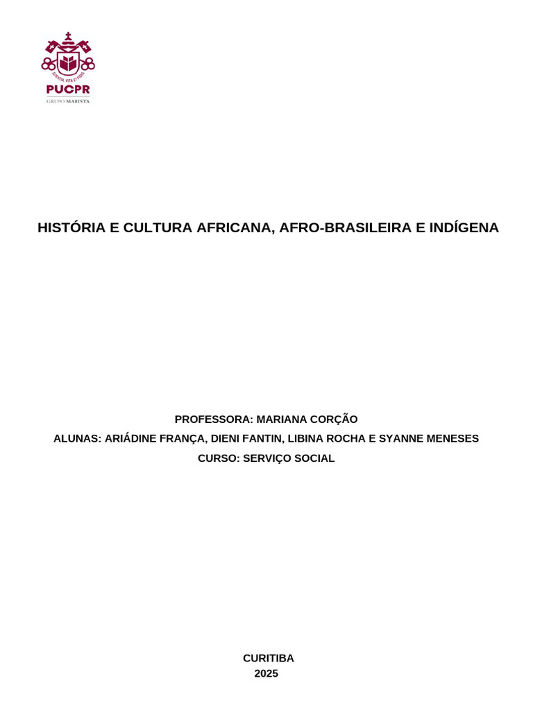 Atividade Formativa 2-1 | PDF | Escravidão