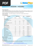 AC5502 HDPE Copolymer Datasheet | PDF