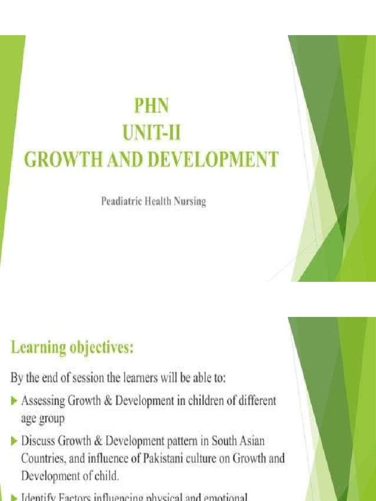 Growth and Development Unit-02 Complete | PDF