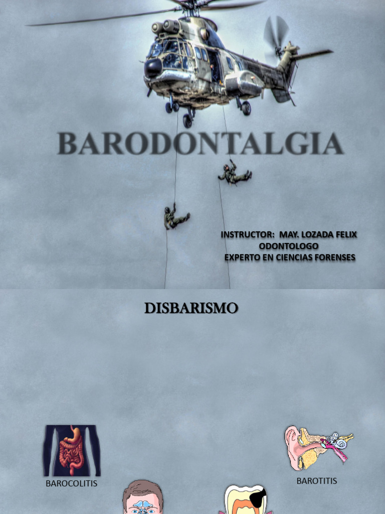 Clase DE BARODONTALGIA (1) | PDF