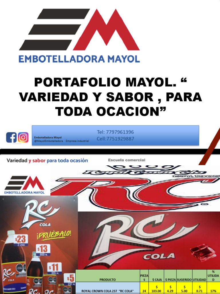 Catalogo Mayol 2025 | PDF | Bebida | Bebidas Destiladas